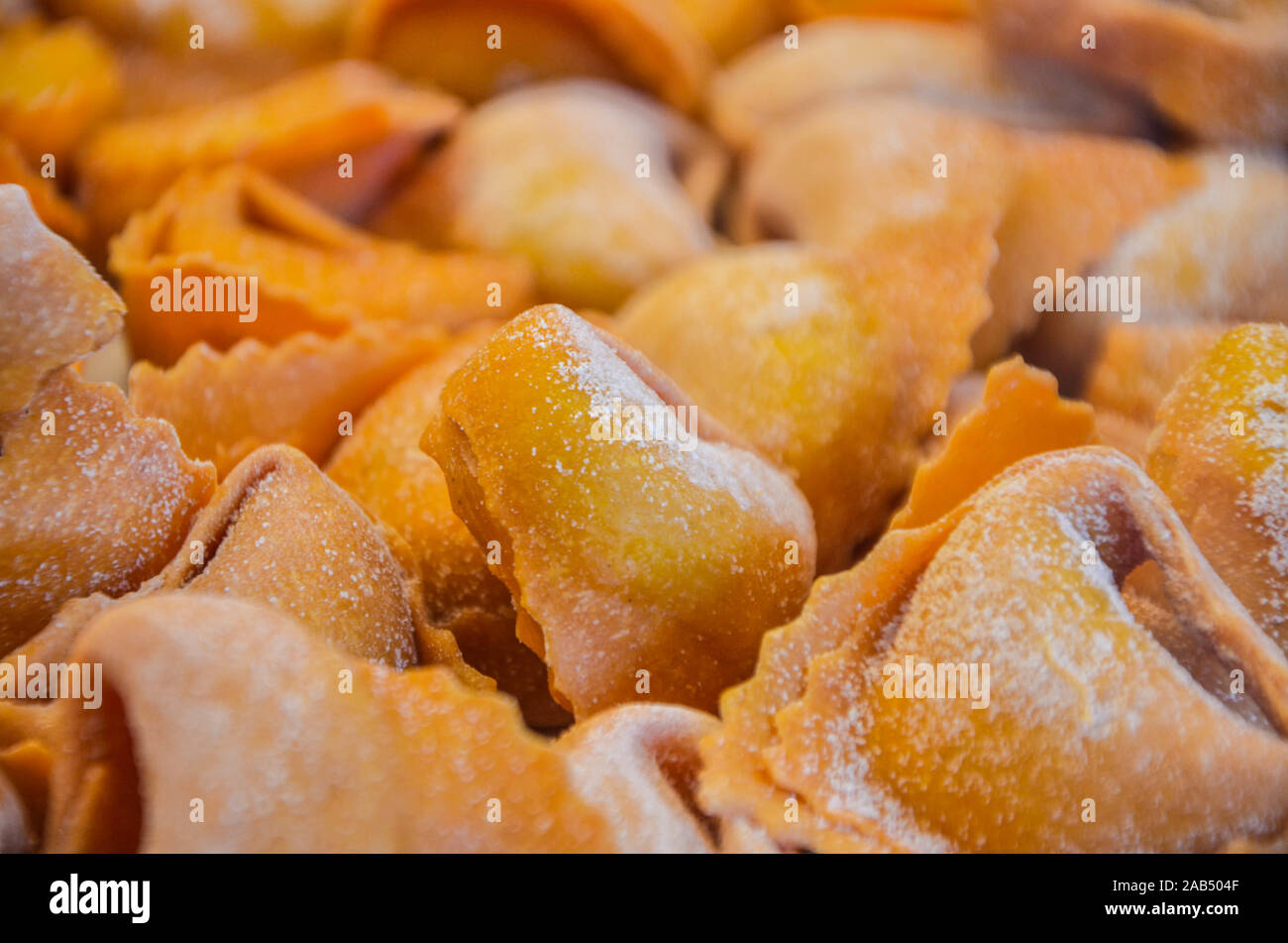 fresh italian pasta close up view Stock Photo - Alamy