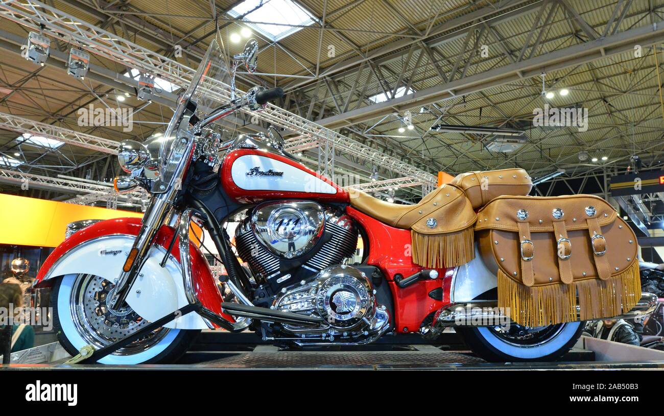 Indian chief vintage motorcycle hi-res stock photography and images - Alamy