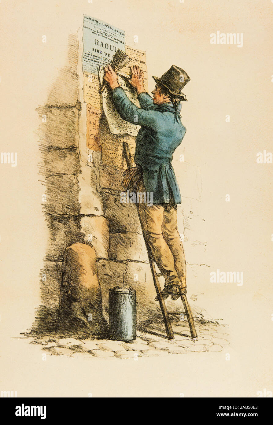 Billposter hi-res stock photography and images - Alamy