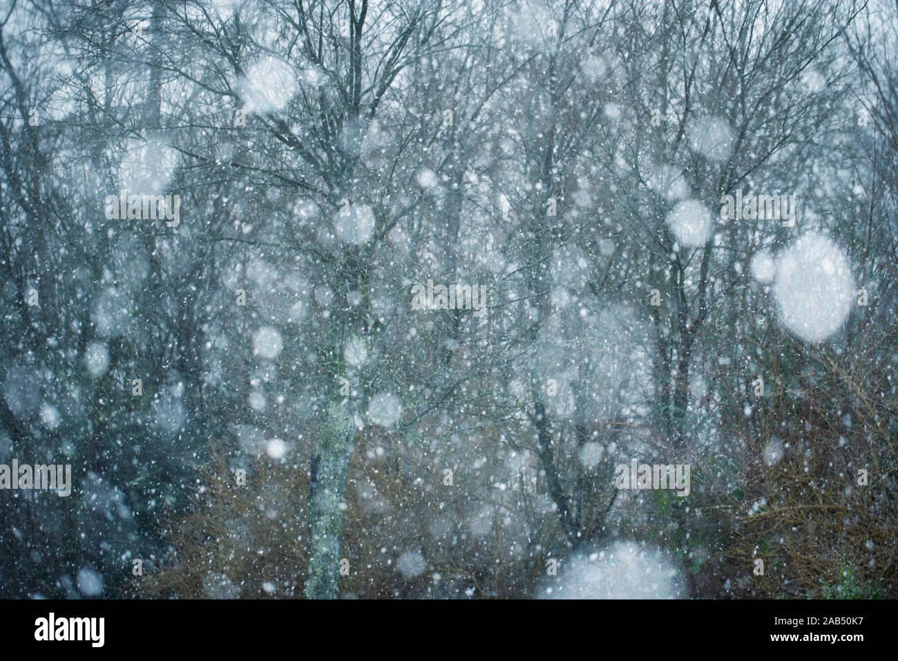 Abstract snow hi-res stock photography and images - Alamy