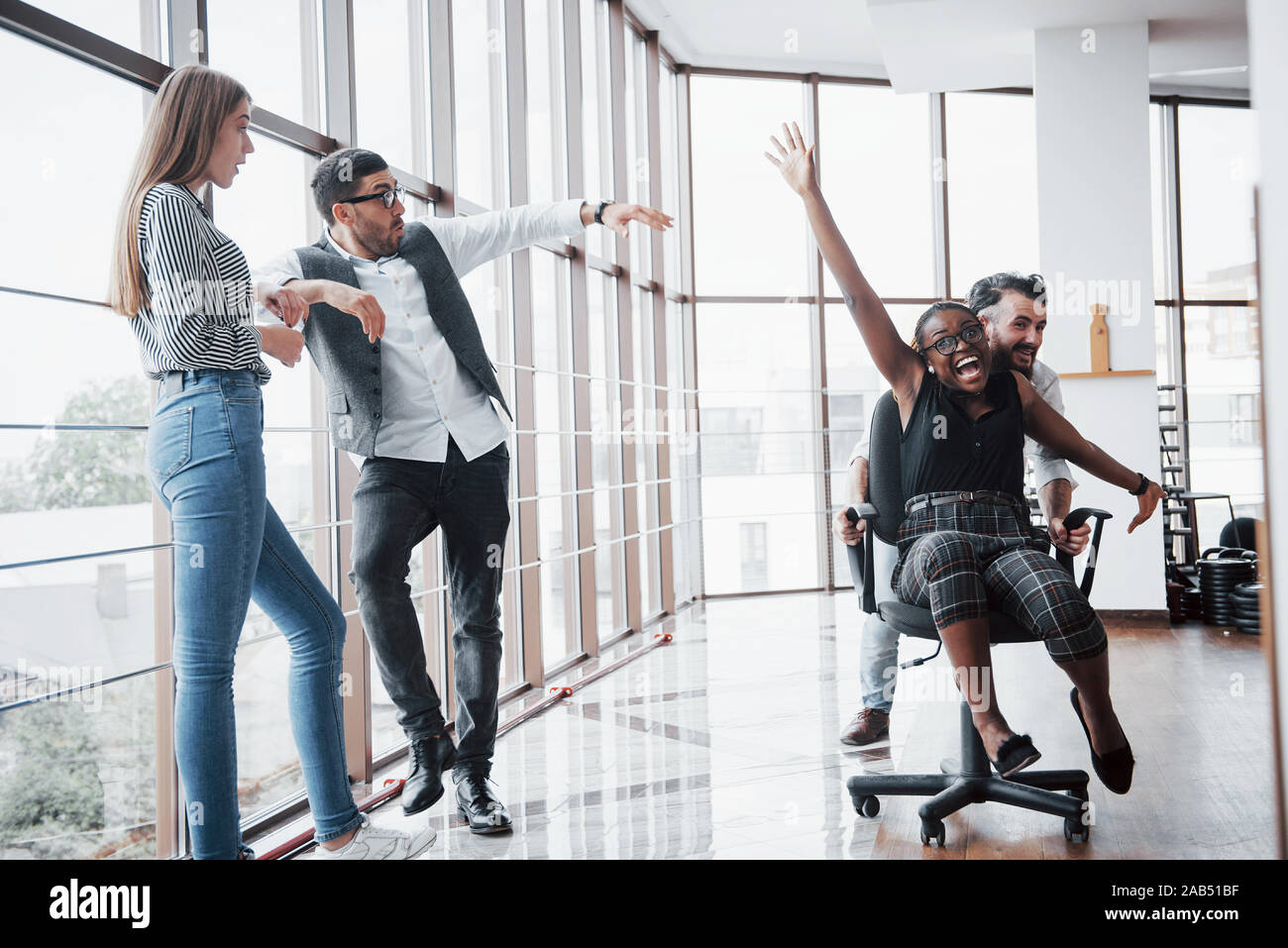 Successful Team Office Excitement High Resolution Stock Photography and ...