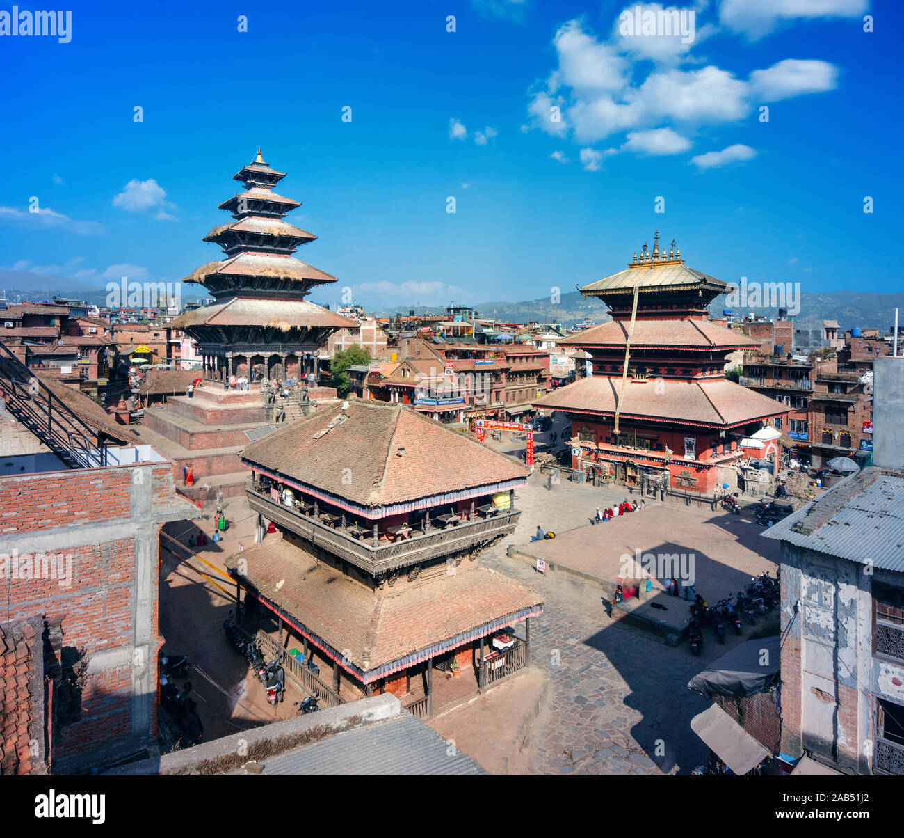 Kathmandu - Bhaktapur Durbar Square Stock Photo - Alamy