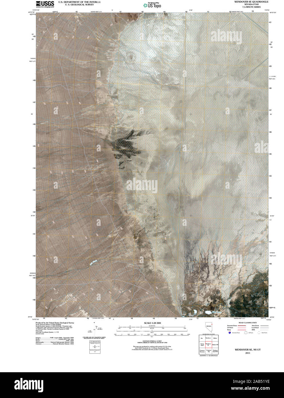 Map of wendover hi-res stock photography and images - Alamy