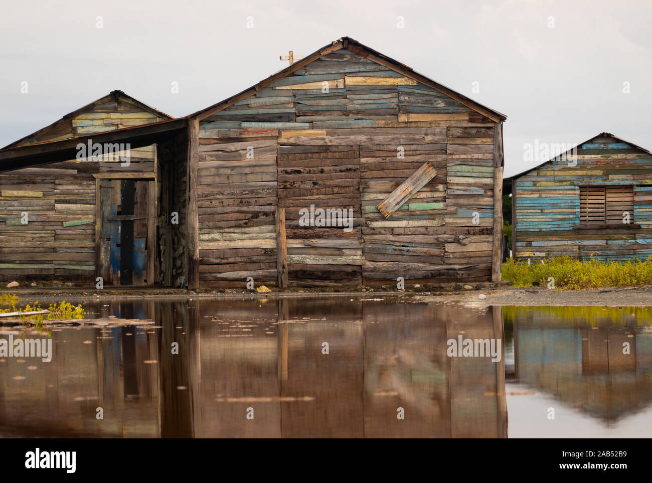 Las Salinas salt mine in Dominican Republic Stock Photo - Alamy