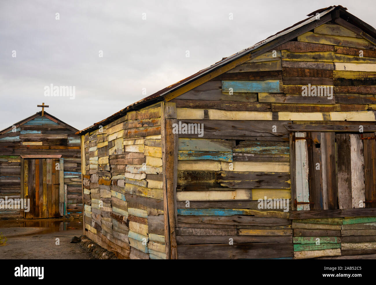 Las Salinas salt mine in Dominican Republic Stock Photo - Alamy