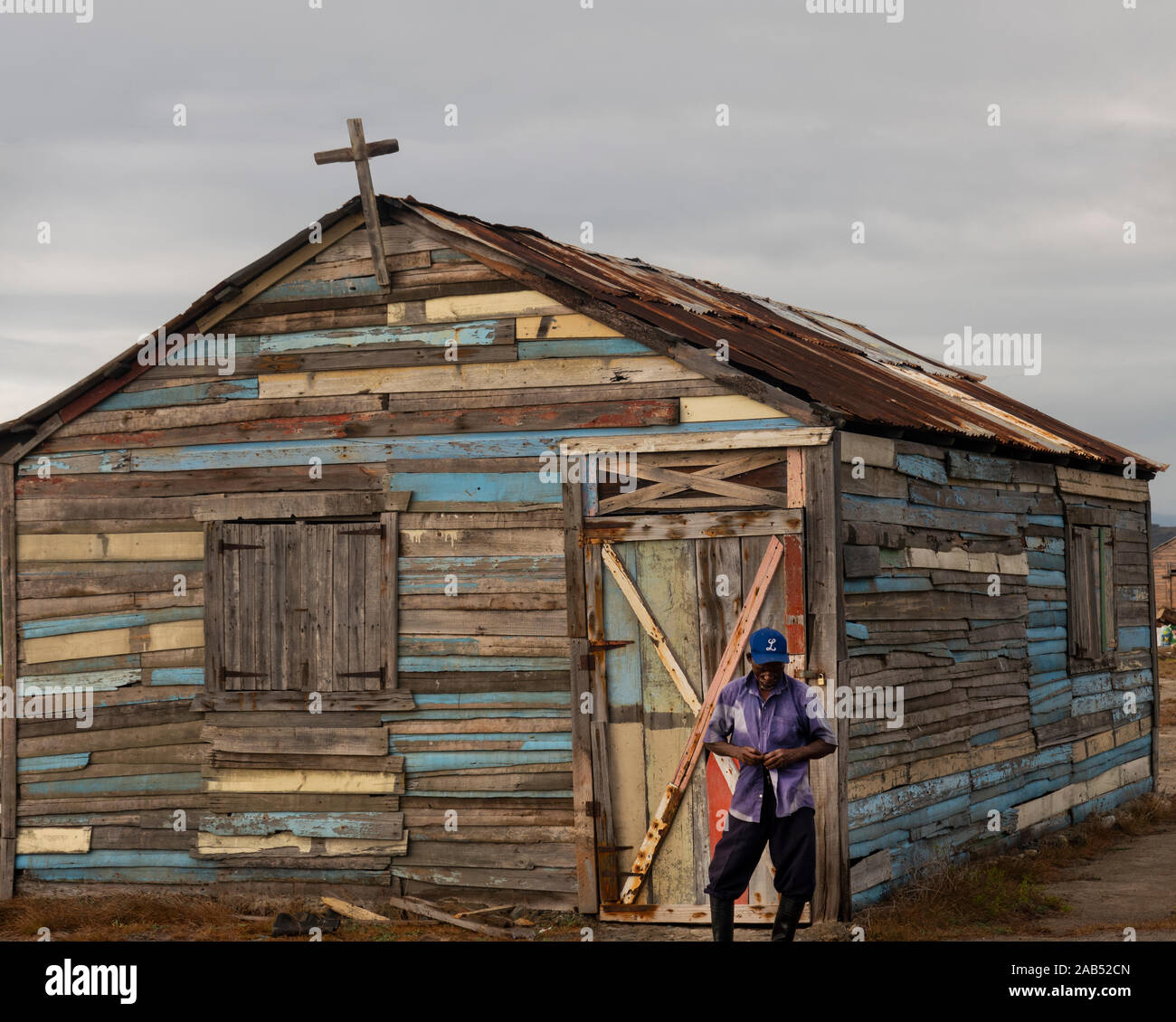 Las Salinas salt mine in Dominican Republic Stock Photo - Alamy