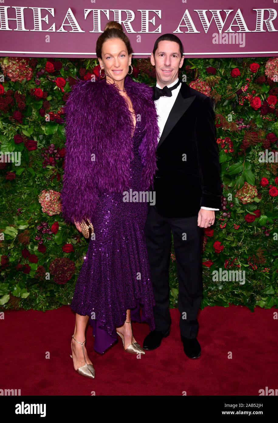 Emily Candy and Christian Candy attending the 65th Evening Standard ...