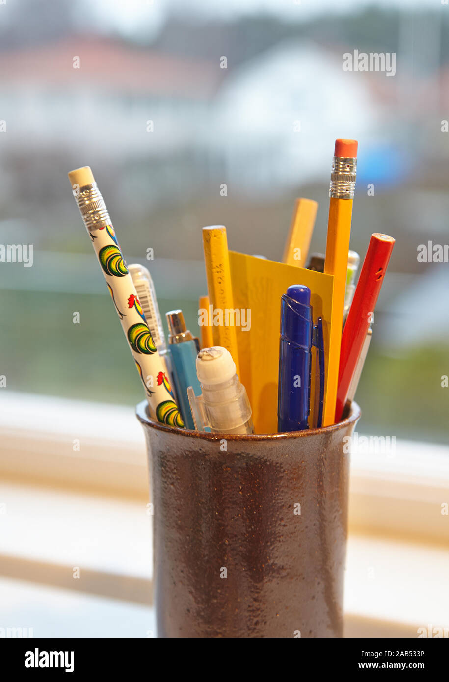 Pencil vase hi-res stock photography and images - Alamy
