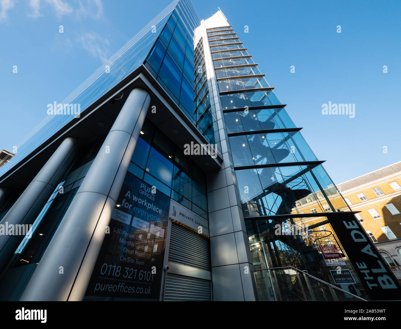 The Blade Reading Skyscraper, Abbey Quarter, Reading, Berkshire ...