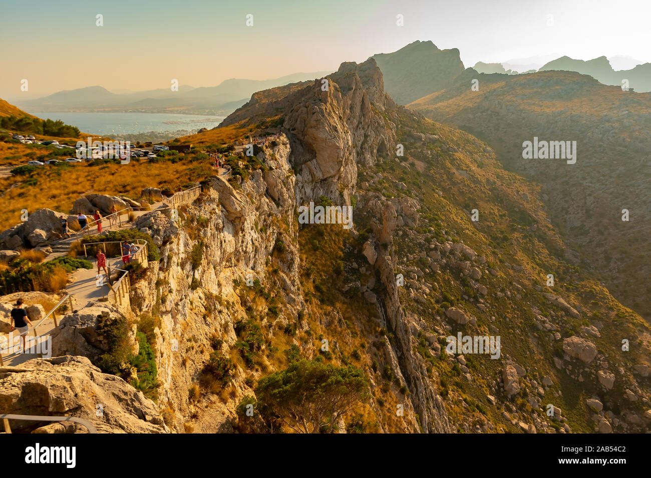 Cap de Formentor in Mallorca at sunset Stock Photo - Alamy