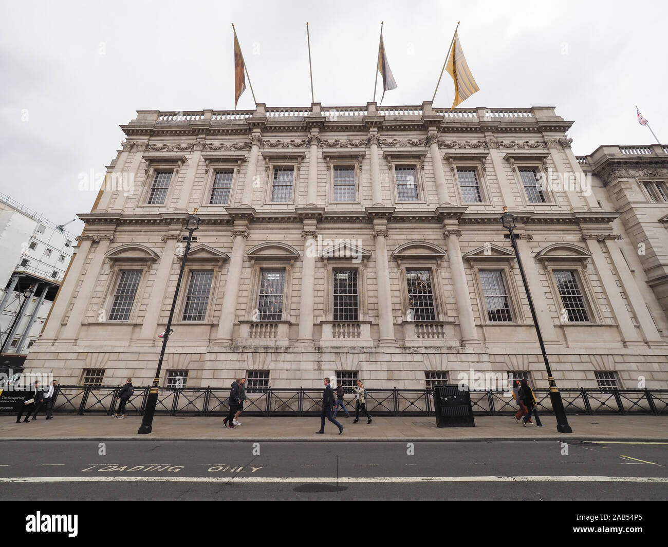Banqueting house whitehall hi-res stock photography and images - Alamy