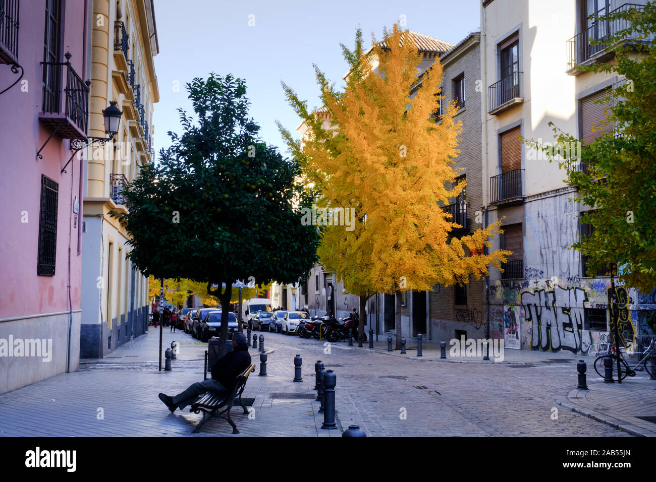 Street art scene granada hi-res stock photography and images - Alamy