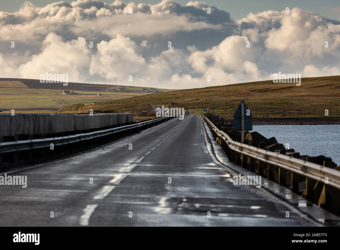 Churchill barriers orkney hi-res stock photography and images - Alamy