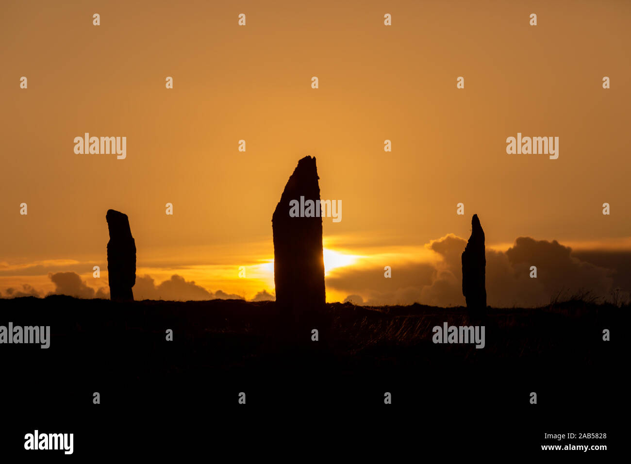Orkney sunset scotland hi-res stock photography and images - Alamy