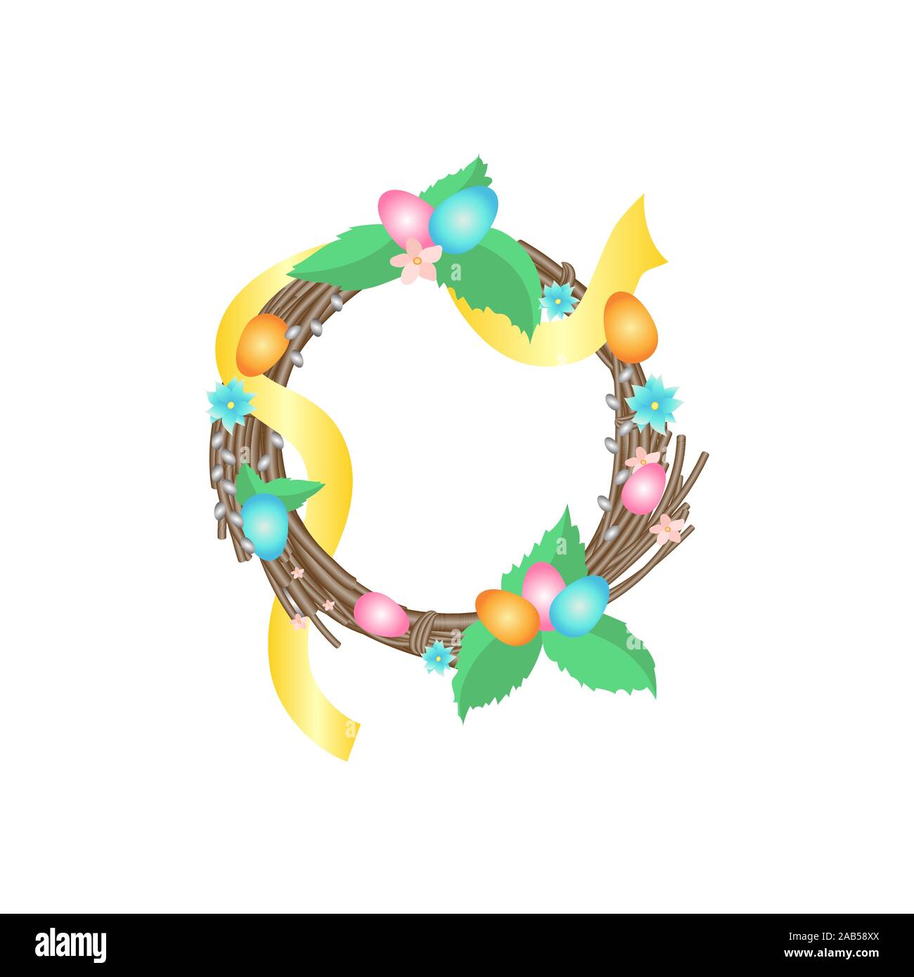 Spring gift voucher text Stock Vector Images - Alamy