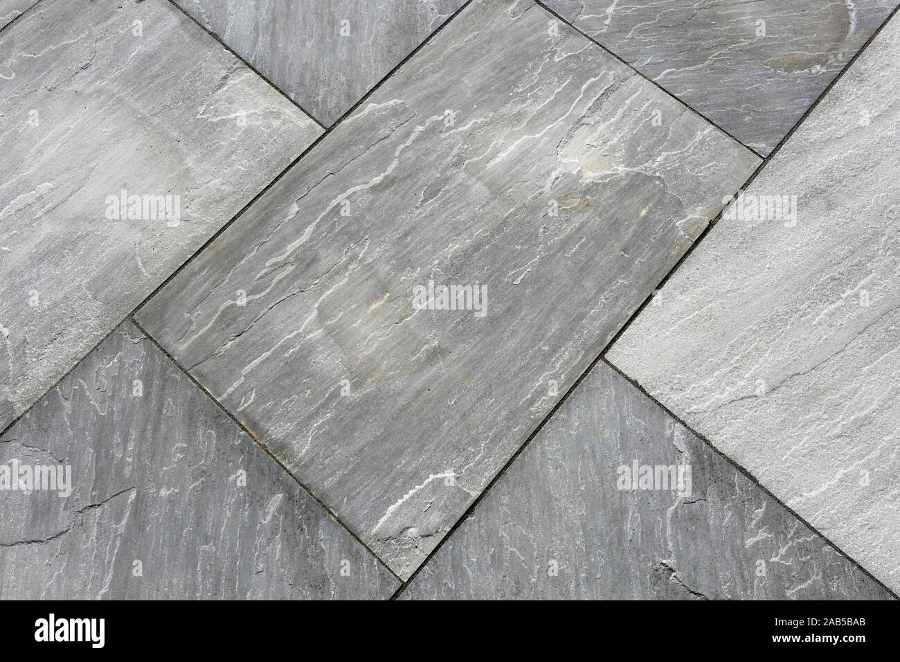 Patio paving slabs in a residential garden environment Stock Photo - Alamy