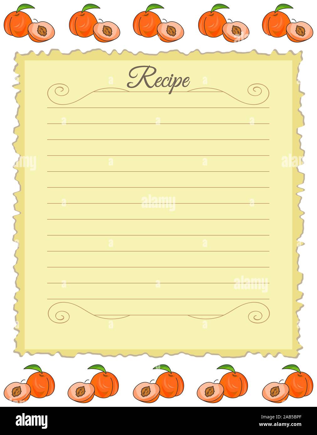 Cooking note Stock Vector Images - Alamy
