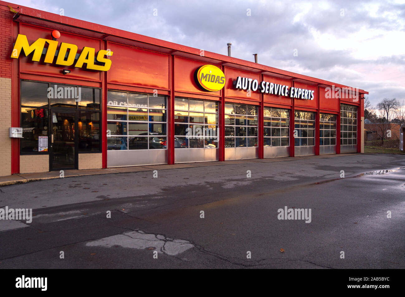 Midas Muffler Buildings