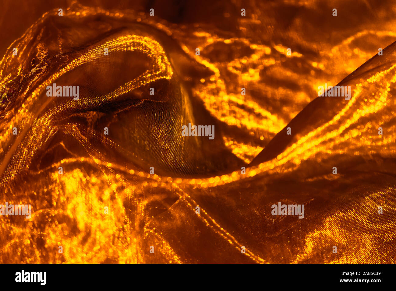 copper-colored cloth as a background for a card Stock Photo - Alamy