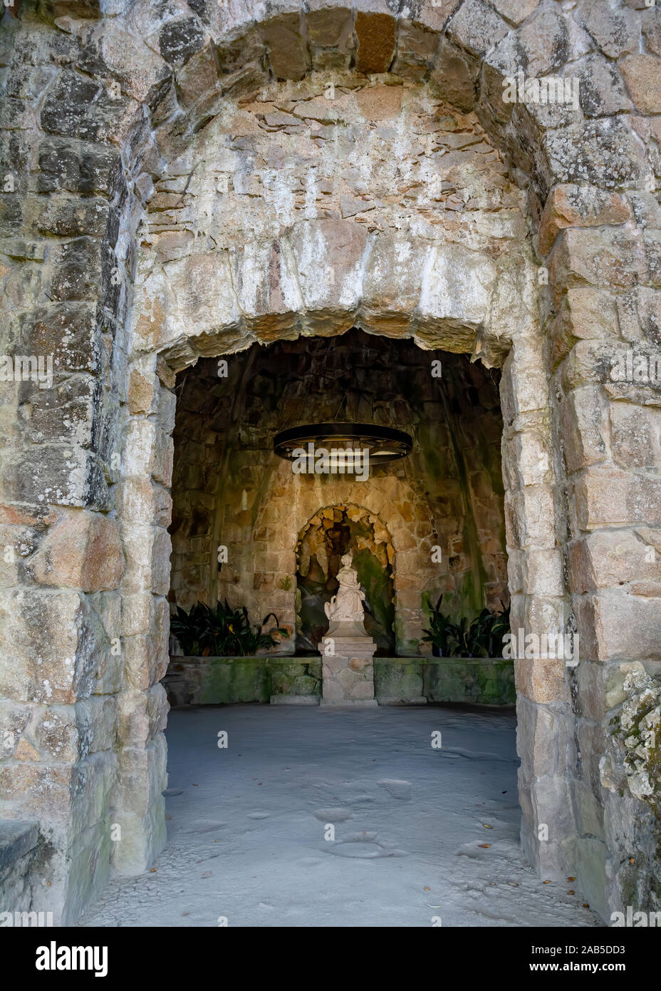 Quinta da Regaleira, Portugal, Sintra. Eccentrically decorated palace ...