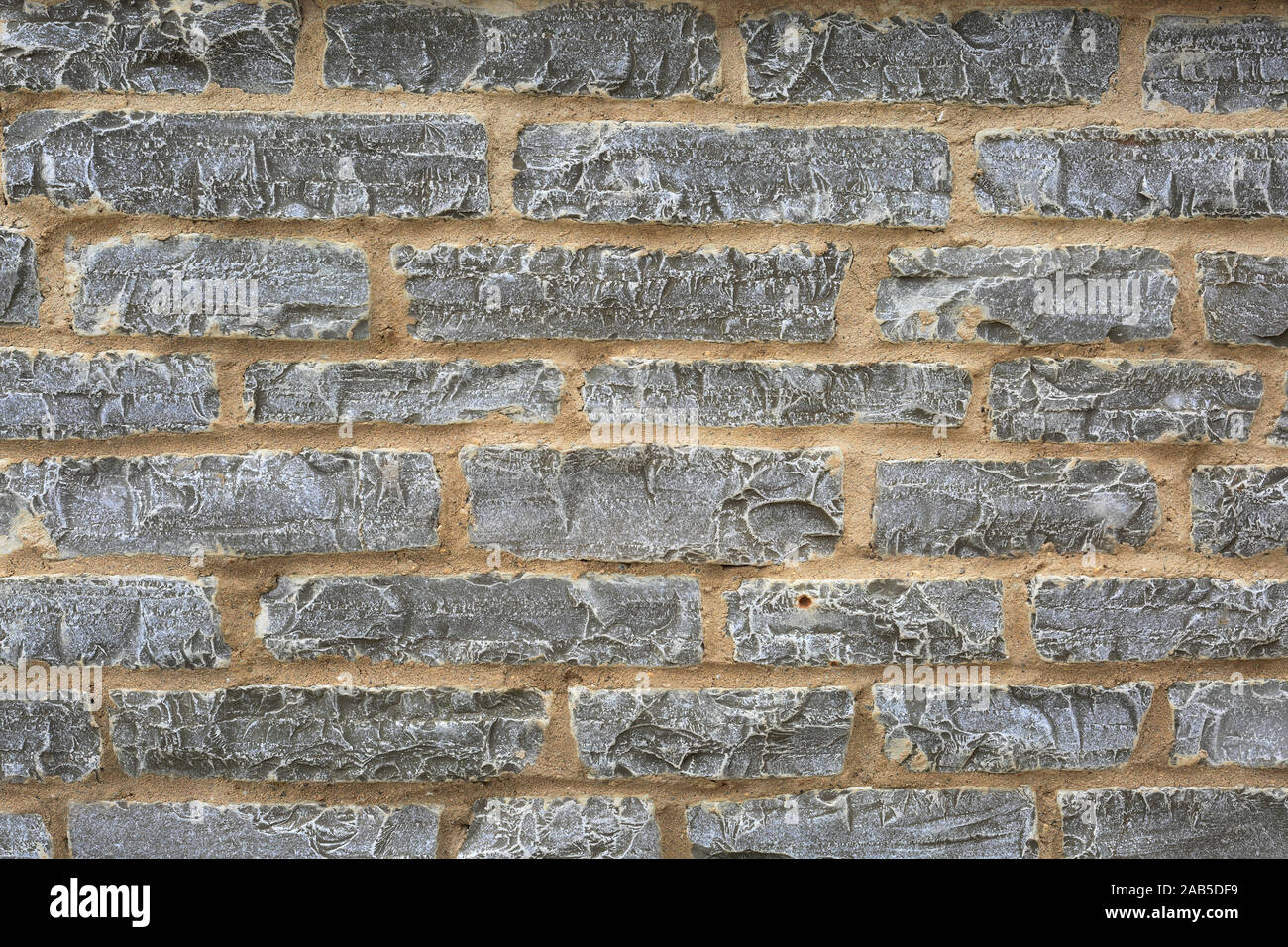 Brickwork walling in a residential garden environment Stock Photo - Alamy