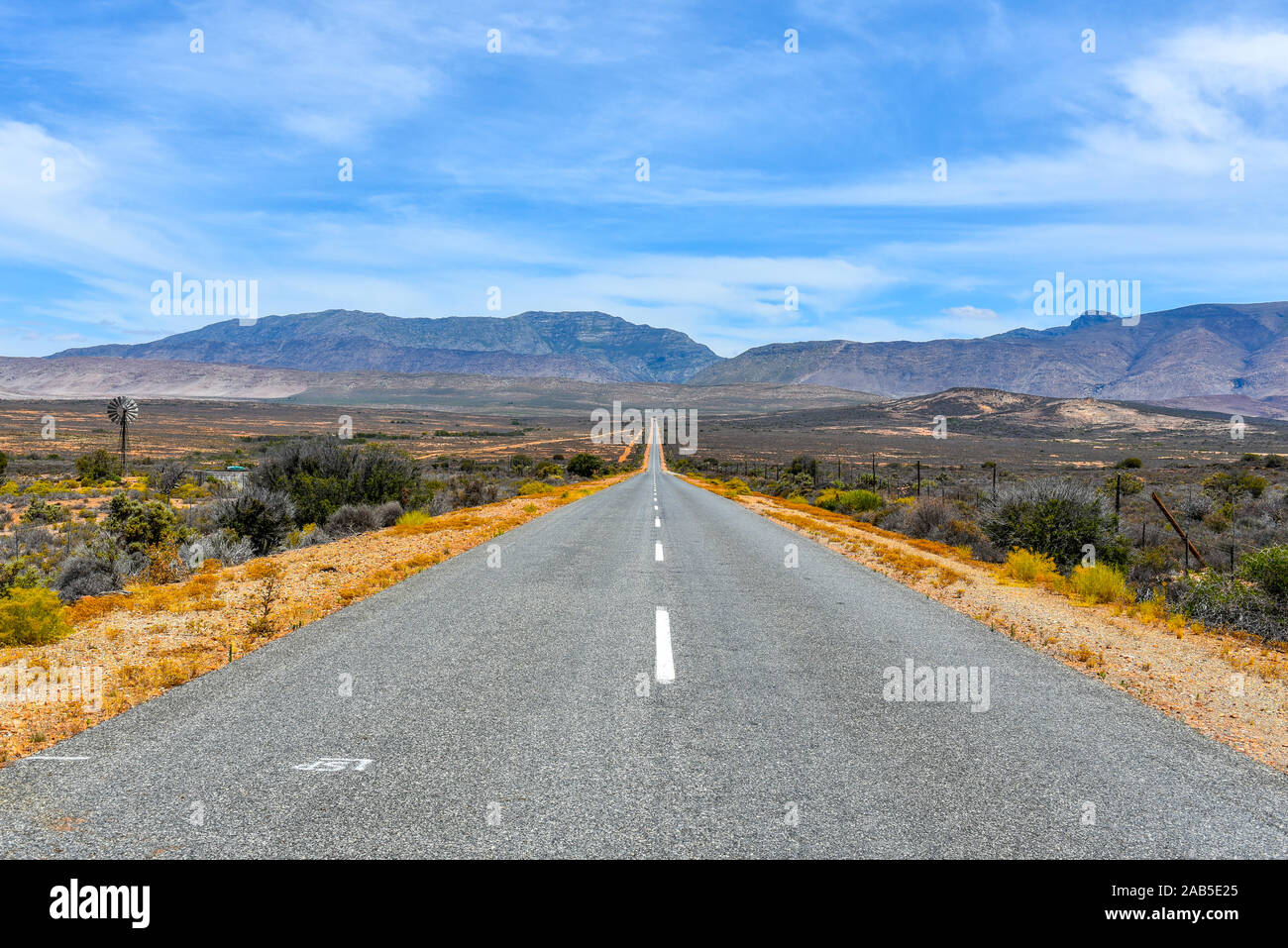 A scenic road in Western Cape, South Africa Stock Photo - Alamy