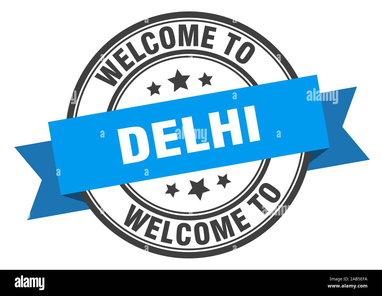 Welcome delhi stamp Stock Vector Images - Alamy