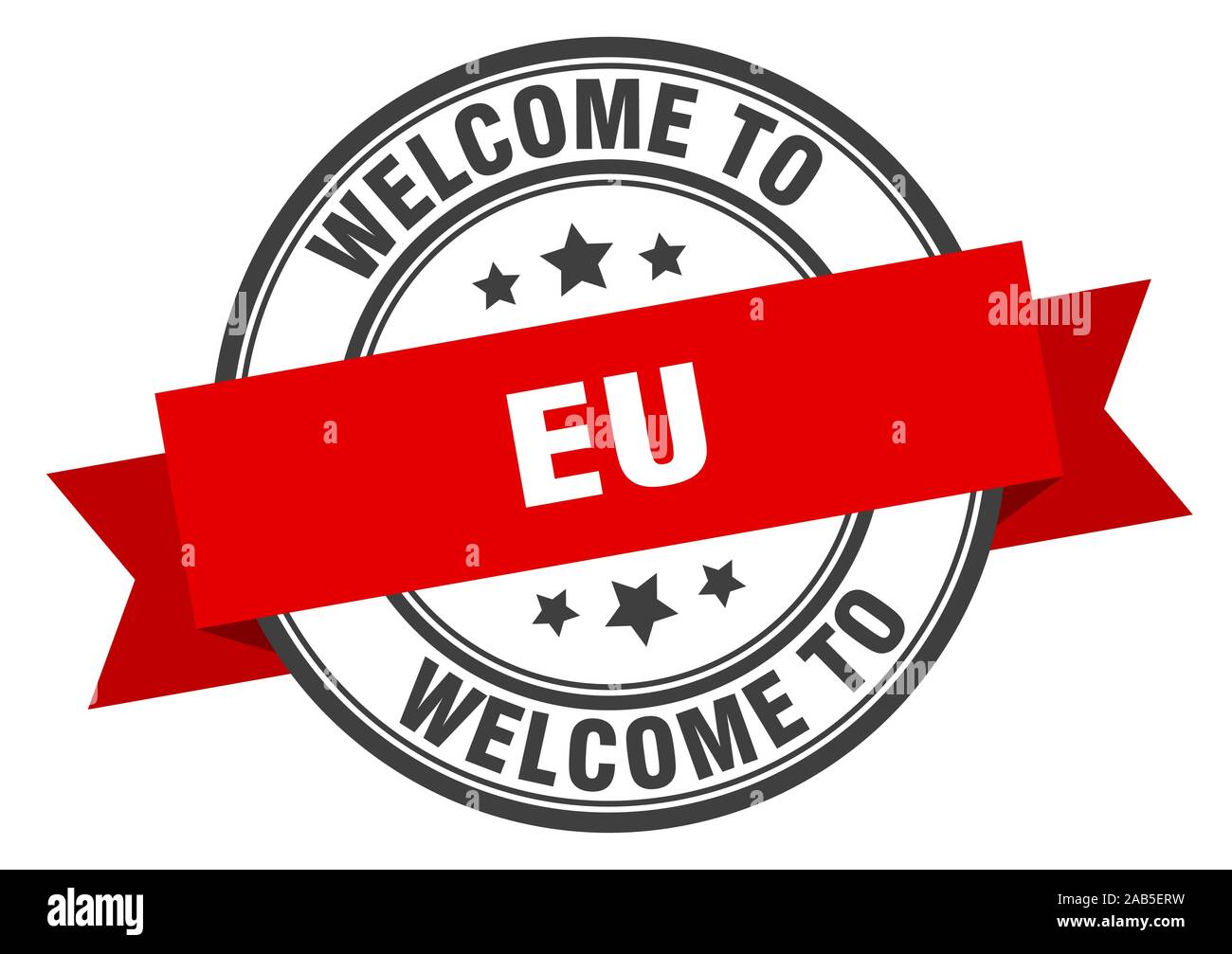 Welcome to the eu Stock Vector Images - Alamy