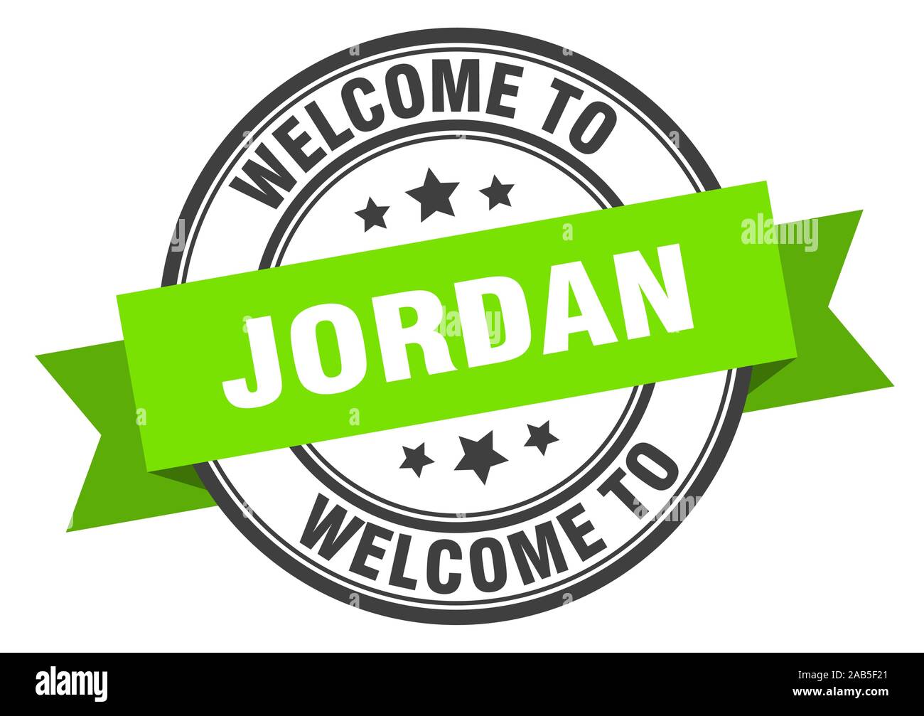 Welcome to jordan sign hi-res stock photography and images - Alamy