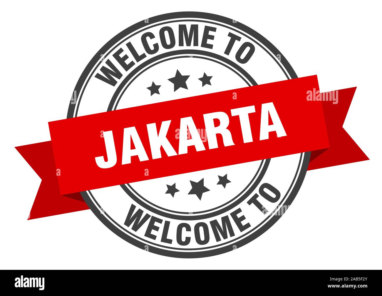 Jakarta stamp. welcome to Jakarta red sign Stock Vector Image & Art - Alamy