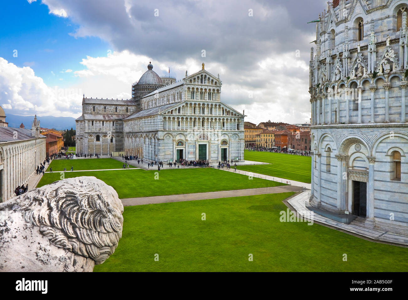 One of the most famous italian square called "The square of Miracles ...