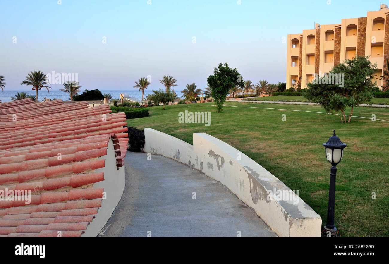 marsa alam egypt tourist village Stock Photo - Alamy