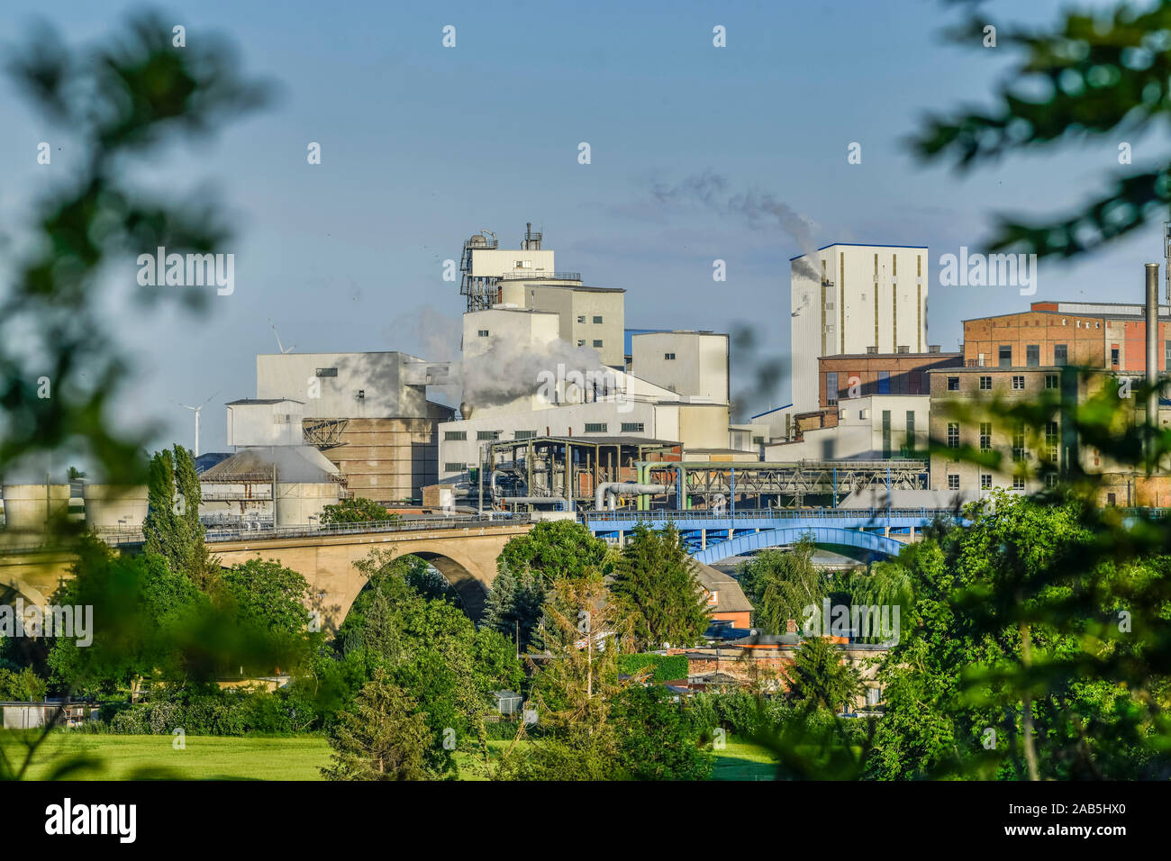 Solvay Chemicals, Sachsen-Anhalt, Deutschland Stock Photo - Alamy
