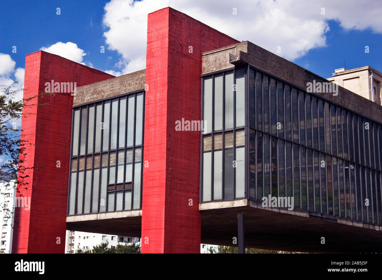Masp, Museu de Arte de São Paulo, Paulista Avenue, São Paulo, Brazil ...