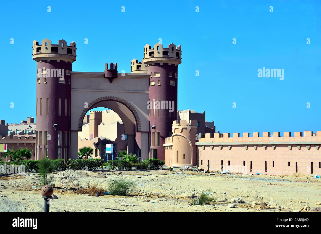 marsa alam egypt tourist village Stock Photo - Alamy