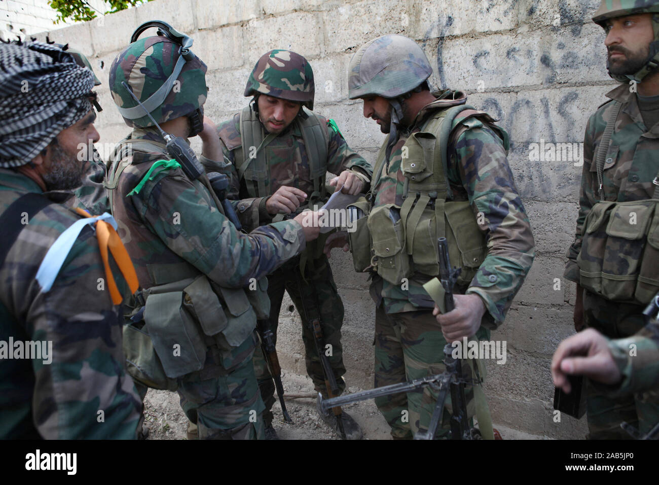 Ridiculously Handsome Syrian Soldier