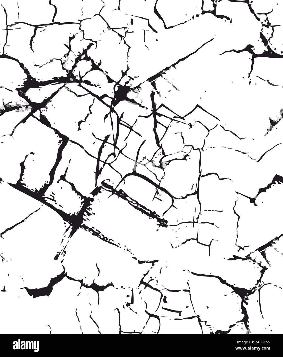 Seamless grunge,cracked vector pattern,brush background,watercolor,ink ...