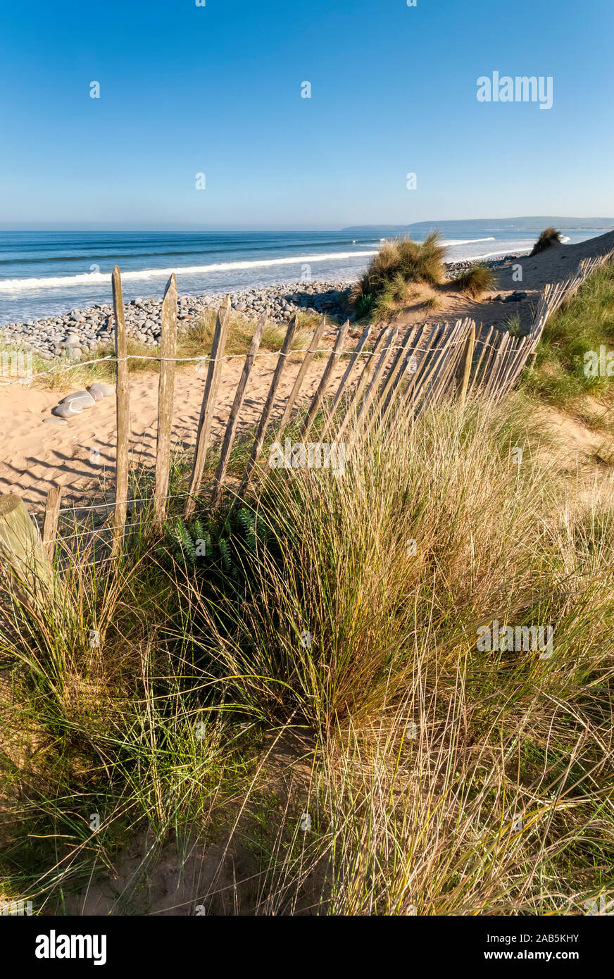Sand Dunes at Northam Burrows.North Devon.UK Stock Photo - Alamy