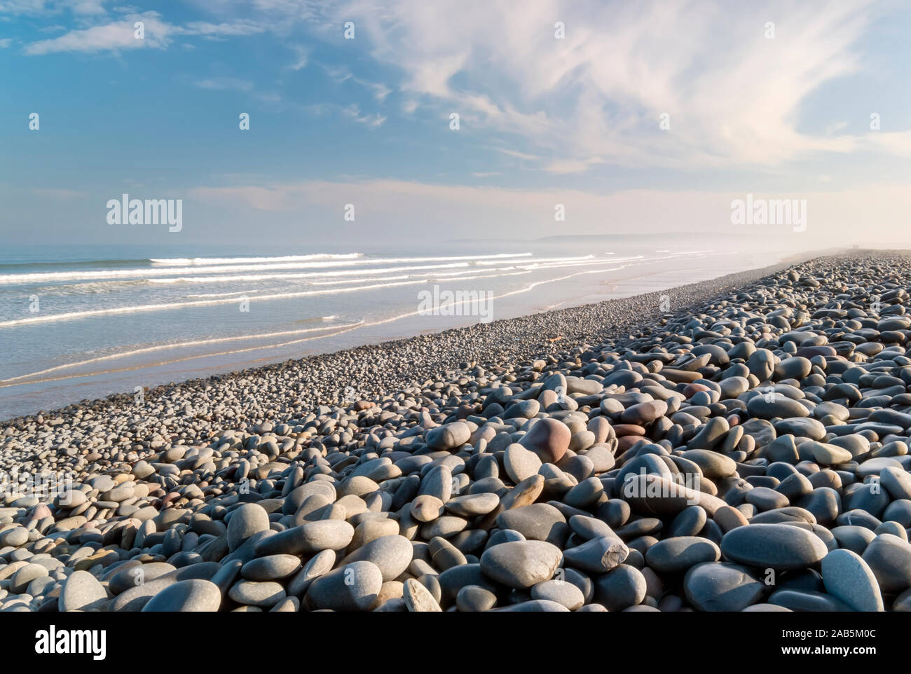 Pebbleridge, Westward Ho!. North Devon Stock Photo - Alamy