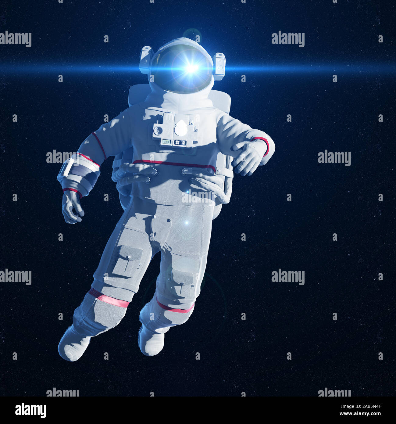 Astronaut in space hi-res stock photography and images - Alamy