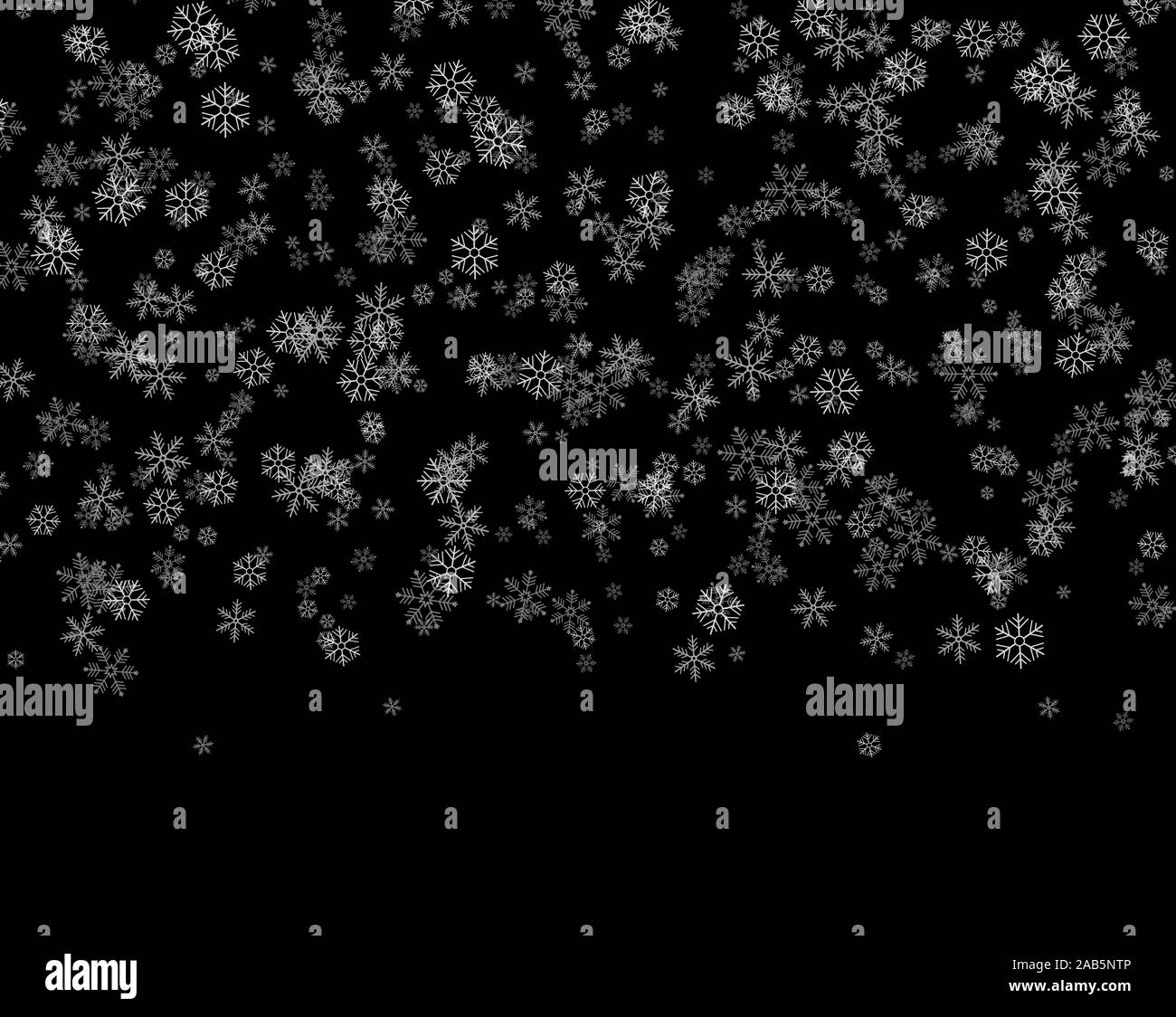 Real Snowflakes Falling From The Sky