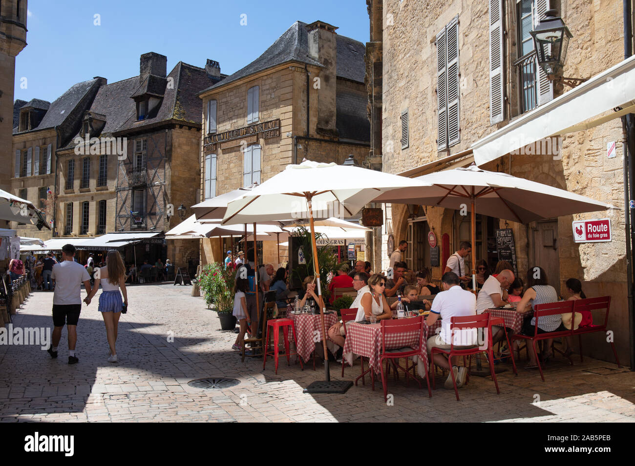 The Medieval Town of Sarlat in the Dordogne, France Stock Photo - Alamy