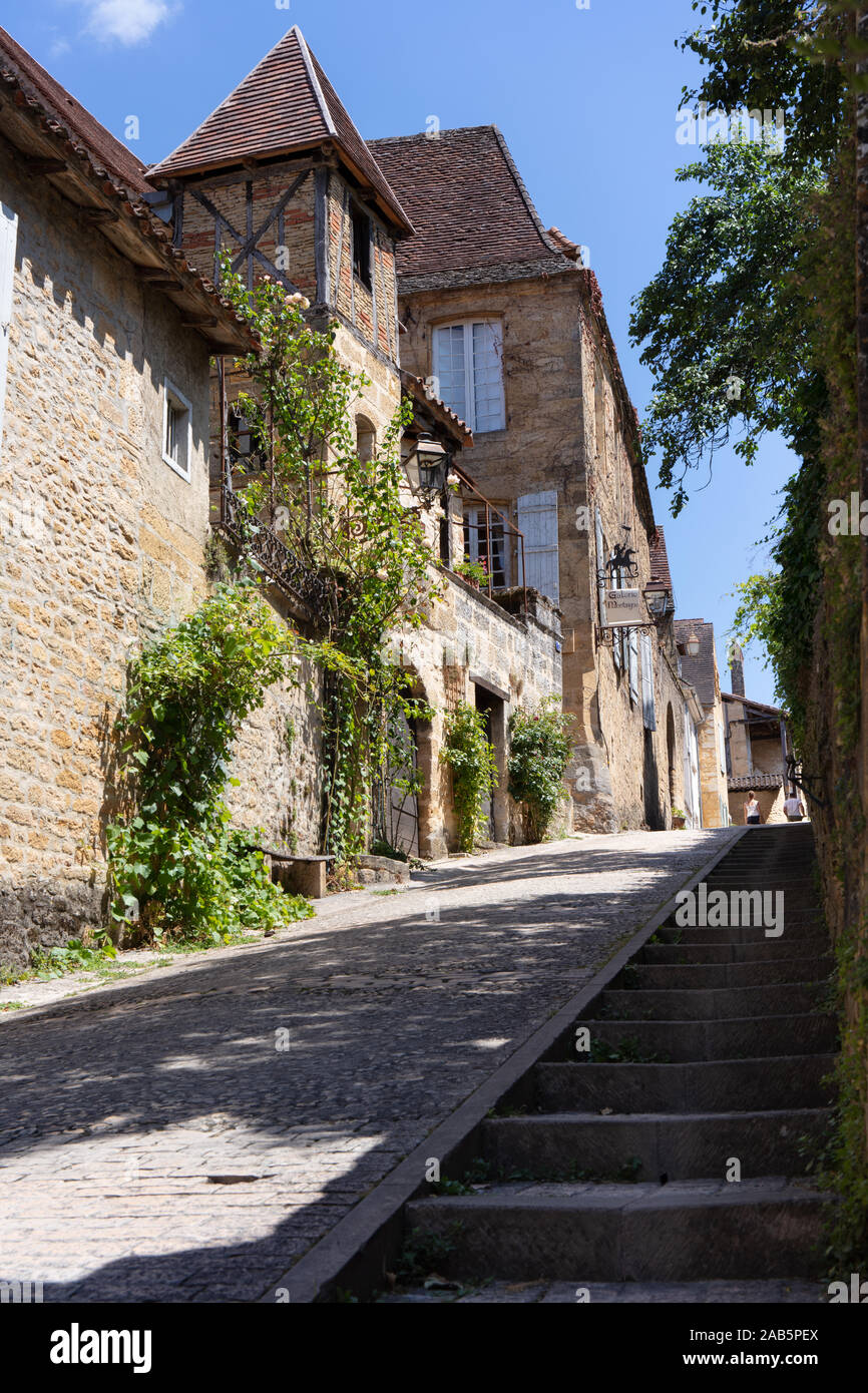 The Medieval Town of Sarlat in the Dordogne, France Stock Photo - Alamy