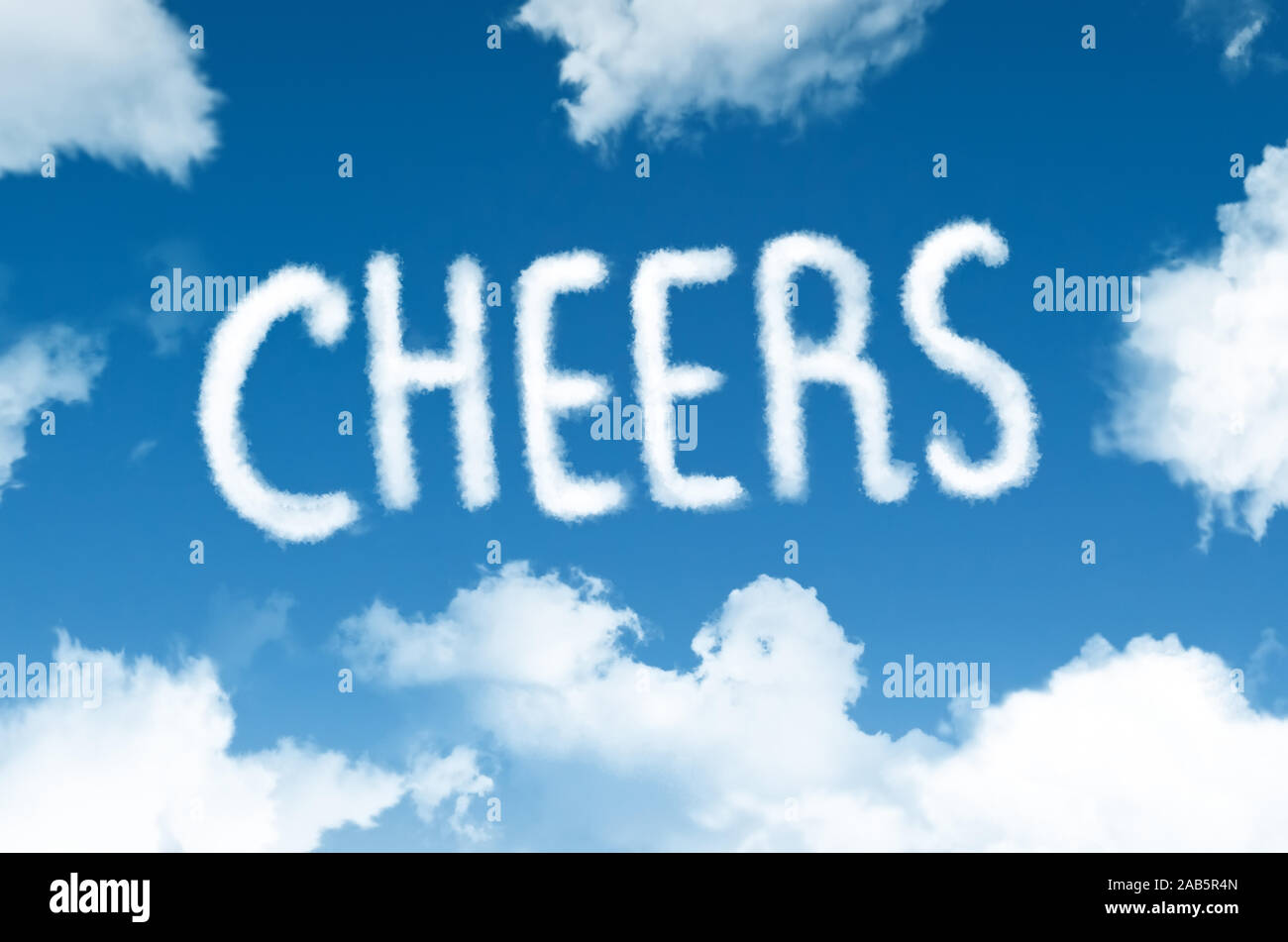 The word cheers hi-res stock photography and images - Alamy