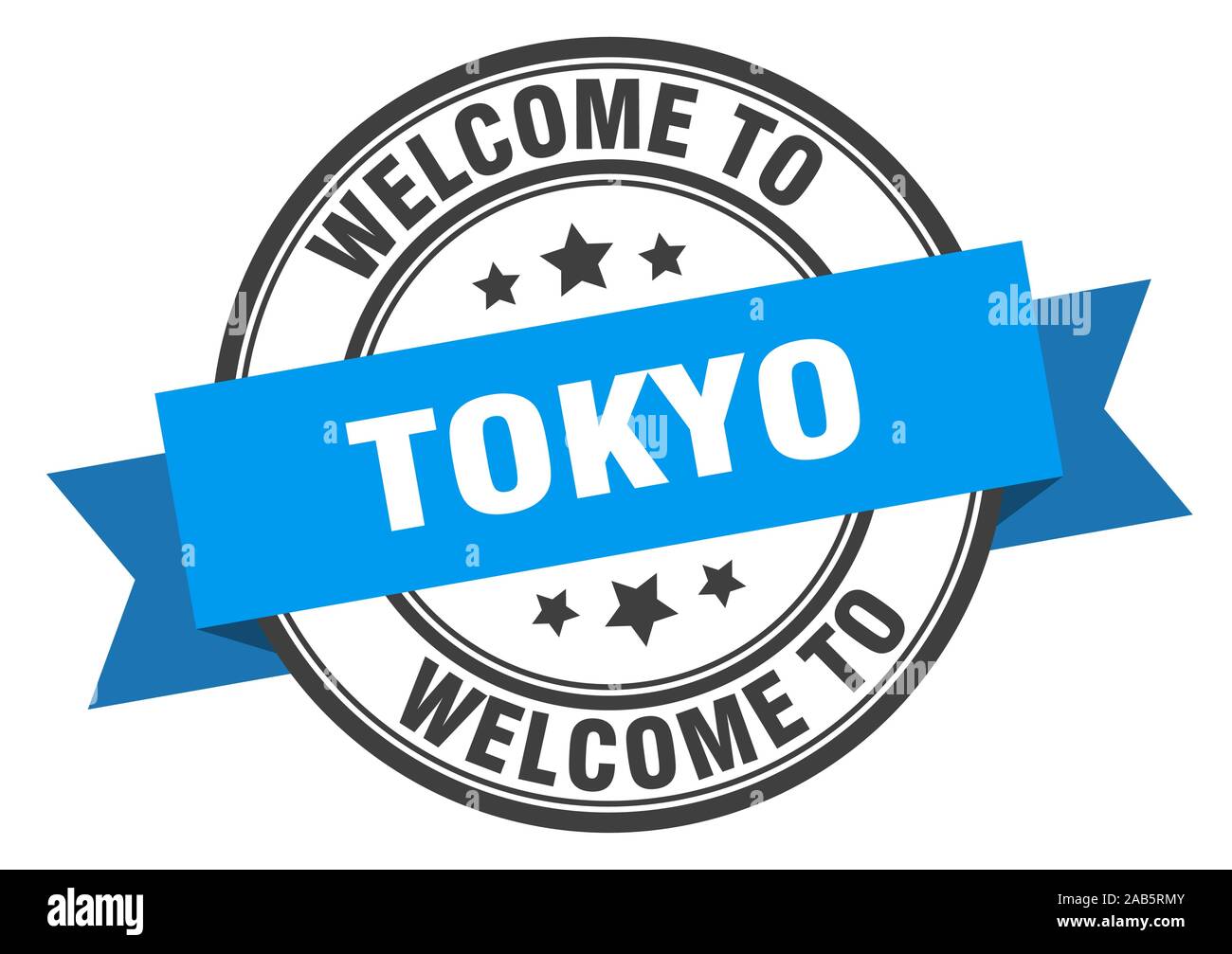 Tokyo stamp. welcome to Tokyo blue sign Stock Vector Image & Art - Alamy