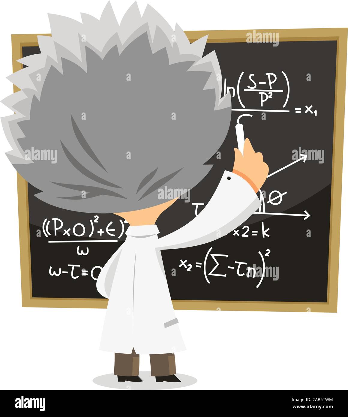 little genius Einstein equation Stock Vector Image & Art - Alamy