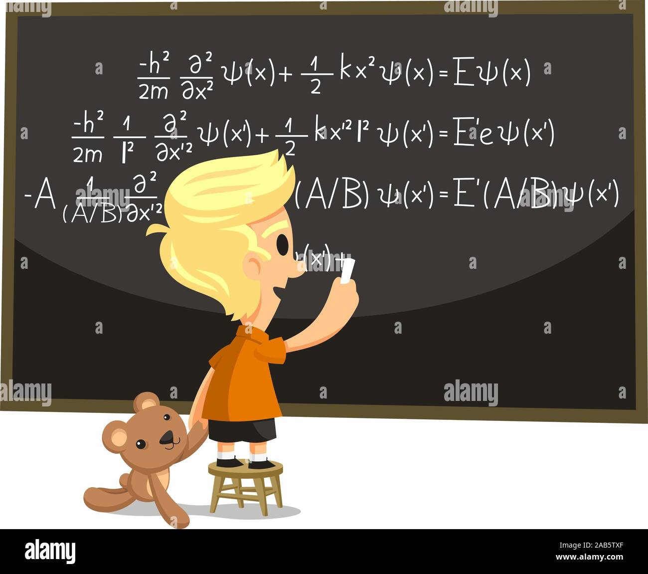 Child prodigy vector vectors Stock Vector Images - Alamy