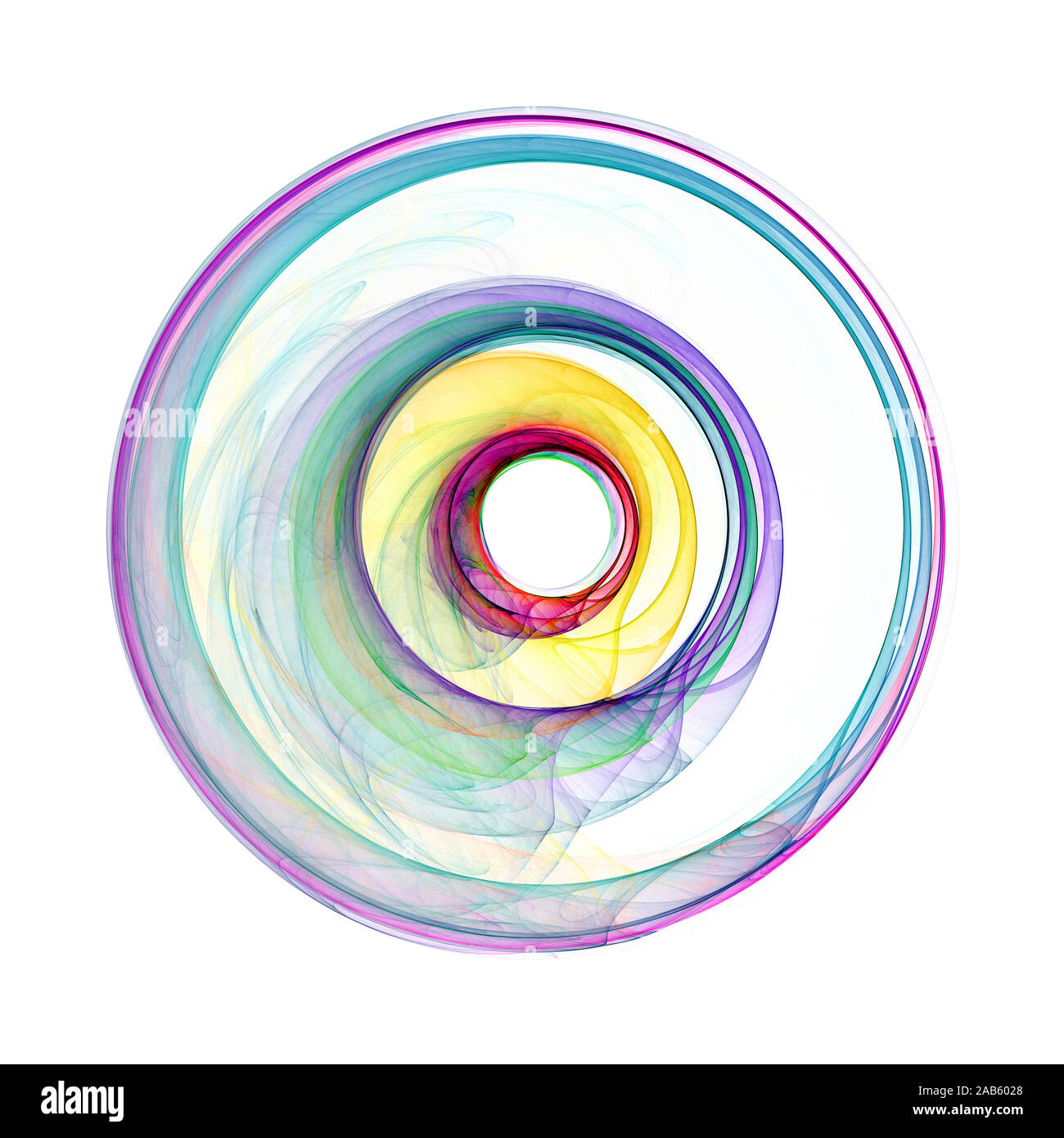 An illustration of a nice colorful swirl Stock Photo - Alamy
