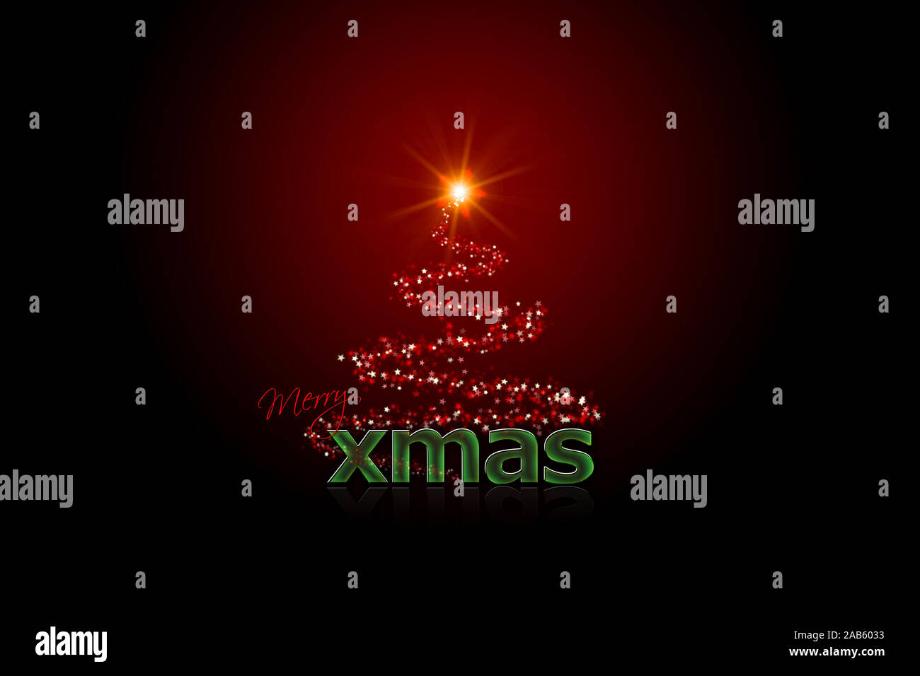 An illustration of a nice xmas theme Stock Photo - Alamy