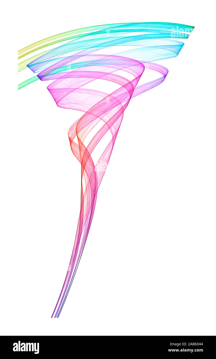 An illustration of a nice colorful swirl Stock Photo - Alamy